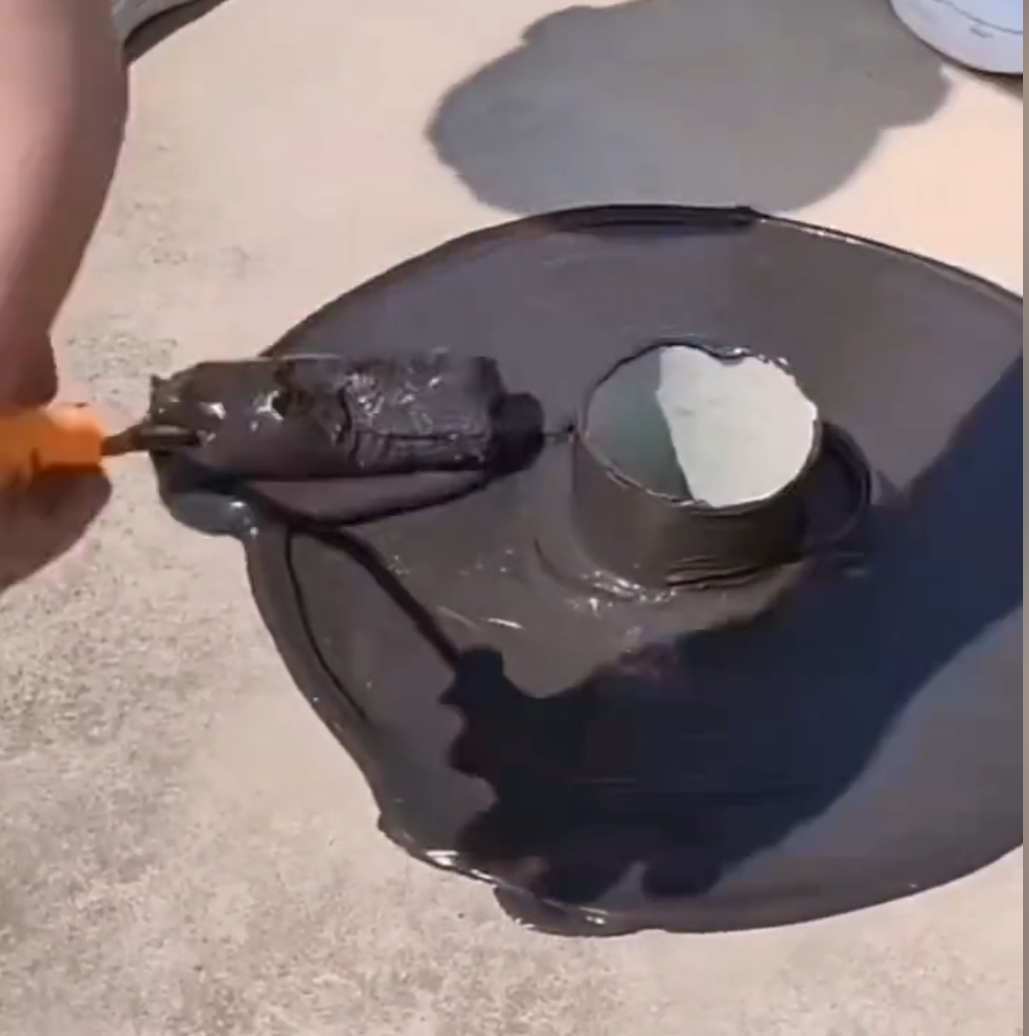 Polymer Modified Bitumen Waterproof Coating/Waterproof Painting ...